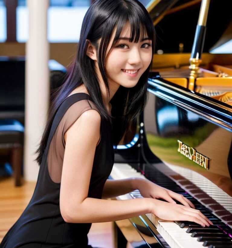 AI generated beautiful Japanese girls
