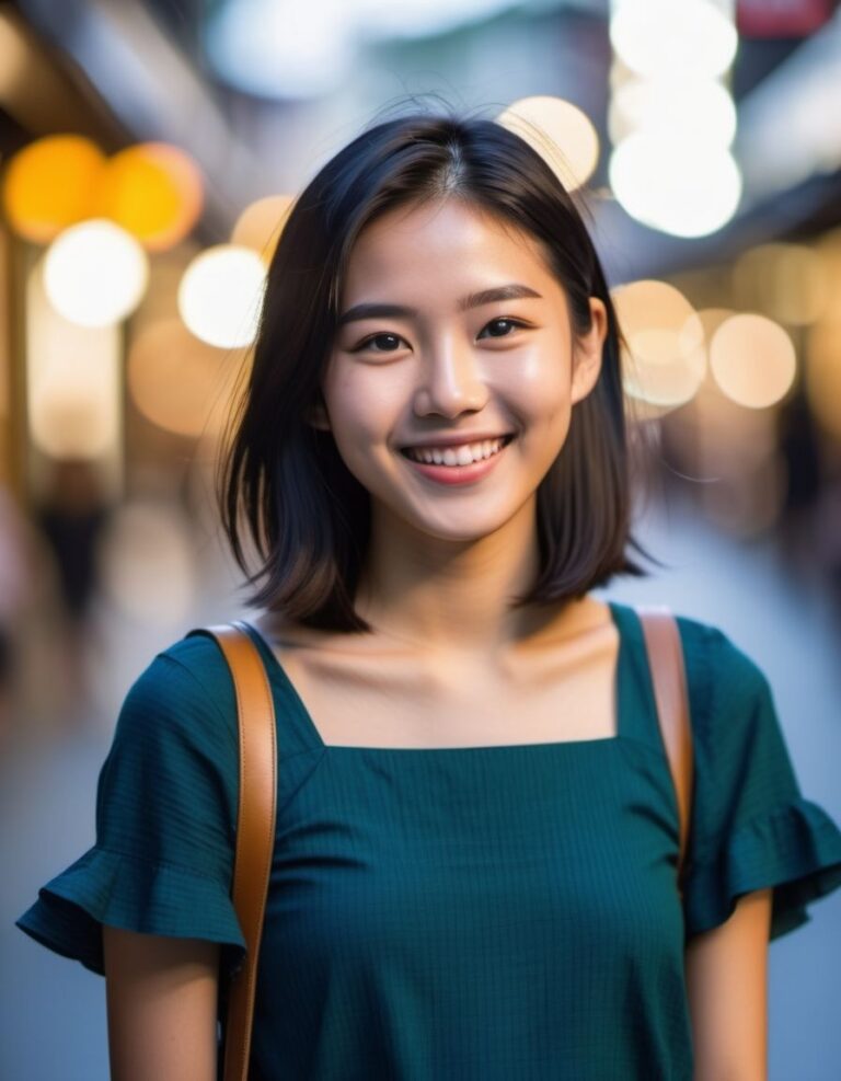 AI generated beautiful Japanese girls