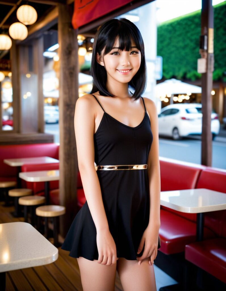 AI generated beautiful Japanese girls
