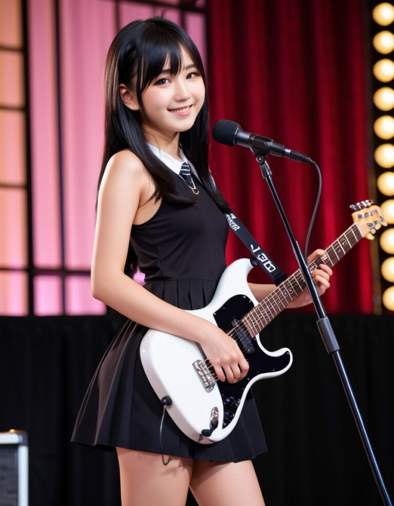 AI generated beautiful Japanese girls