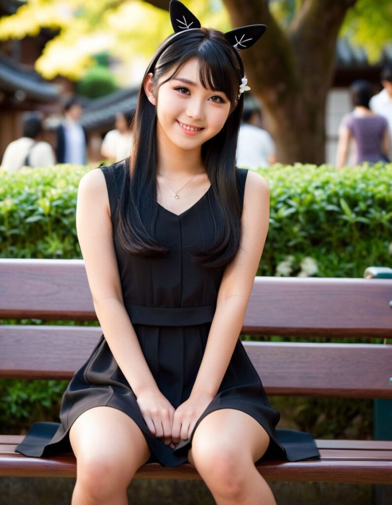 AI generated beautiful Japanese girls