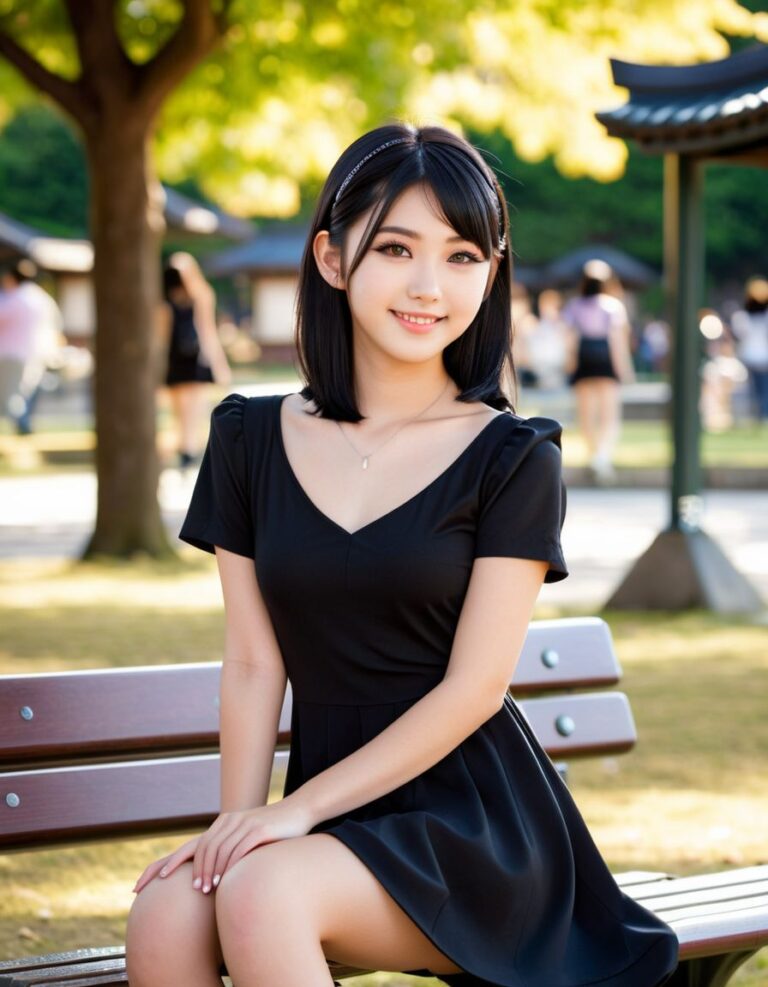 AI generated beautiful Japanese girls