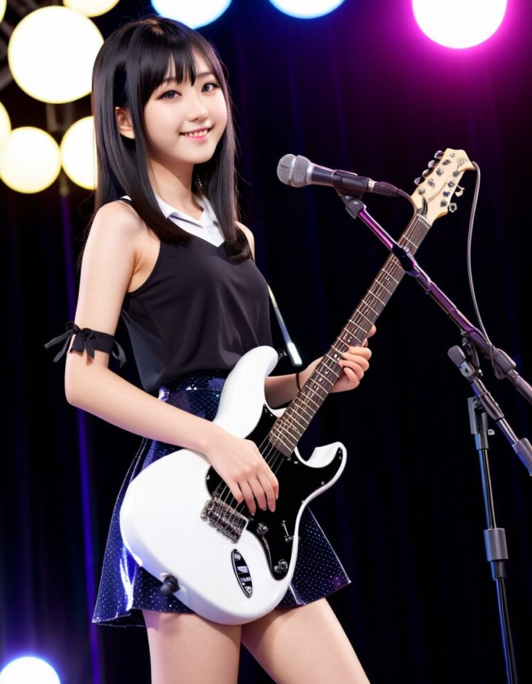 AI generated beautiful Japanese girls