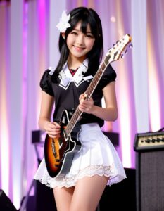 AI generated beautiful Japanese girls