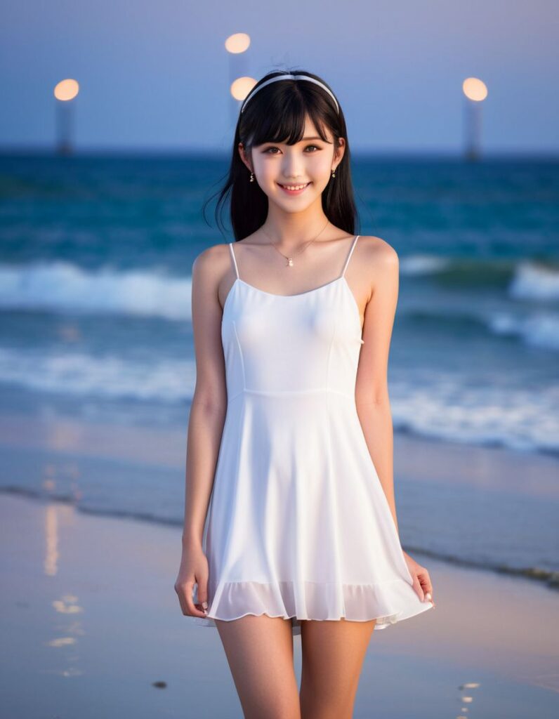 AI generated beautiful Japanese girls