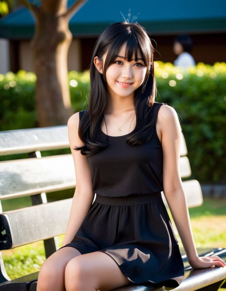 AI generated beautiful Japanese girls