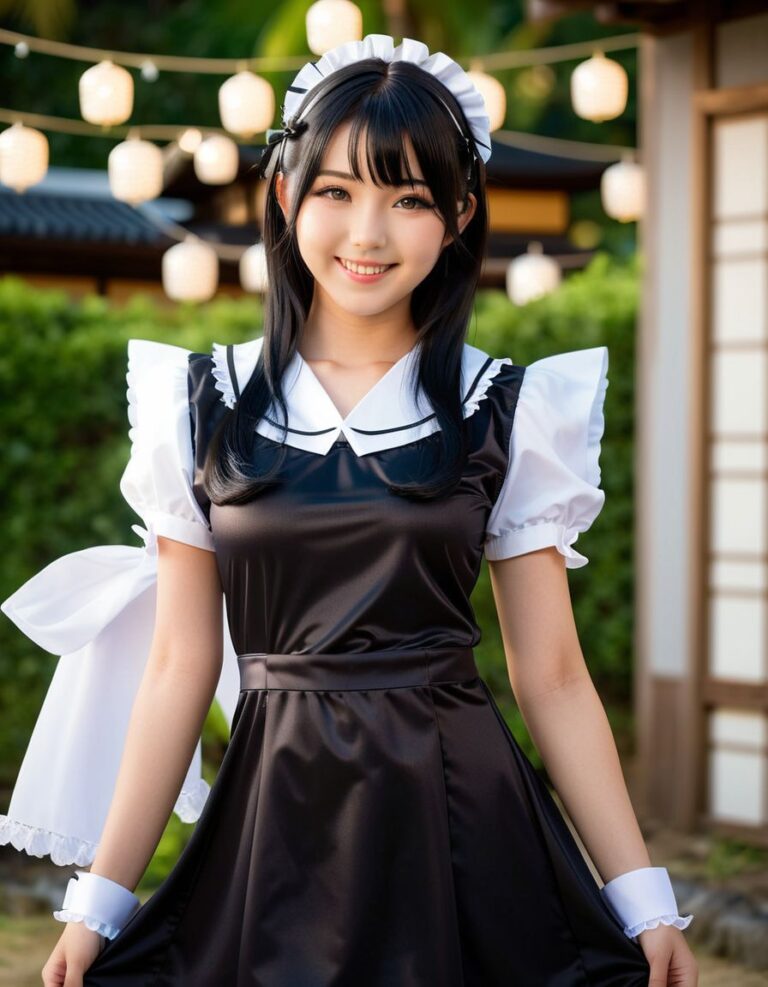 AI generated beautiful Japanese girls
