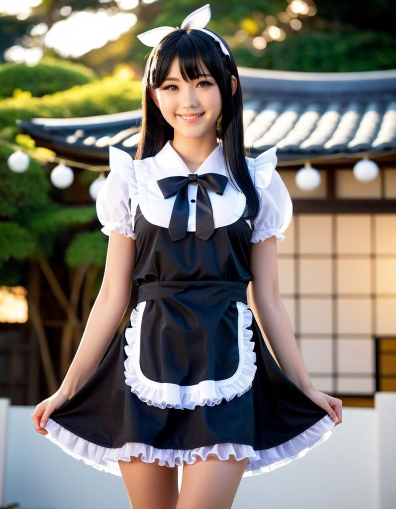 AI generated beautiful Japanese girls