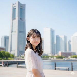 AI generated beautiful Japanese girls