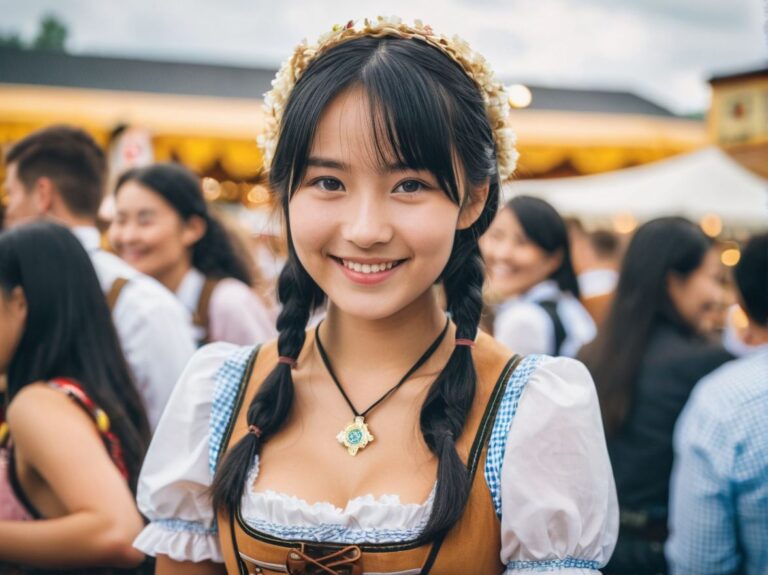 AI generated beautiful Japanese girls